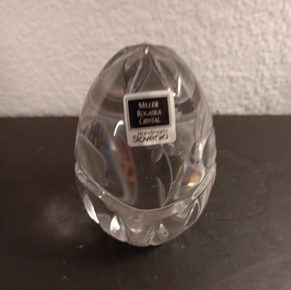 Rogaska | Accents | Exquisite New Miller Rogaska Cut Crystal 4 Egg ...